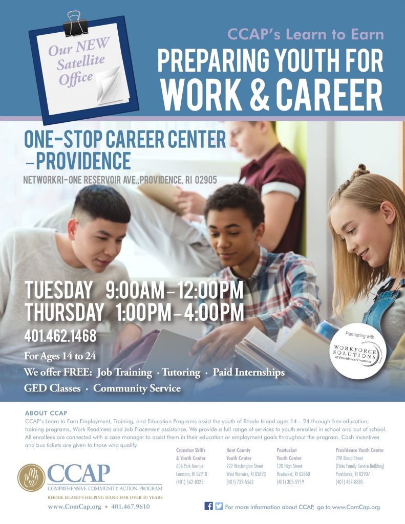 One Stop Flyer | Comprehensive Community Action Program