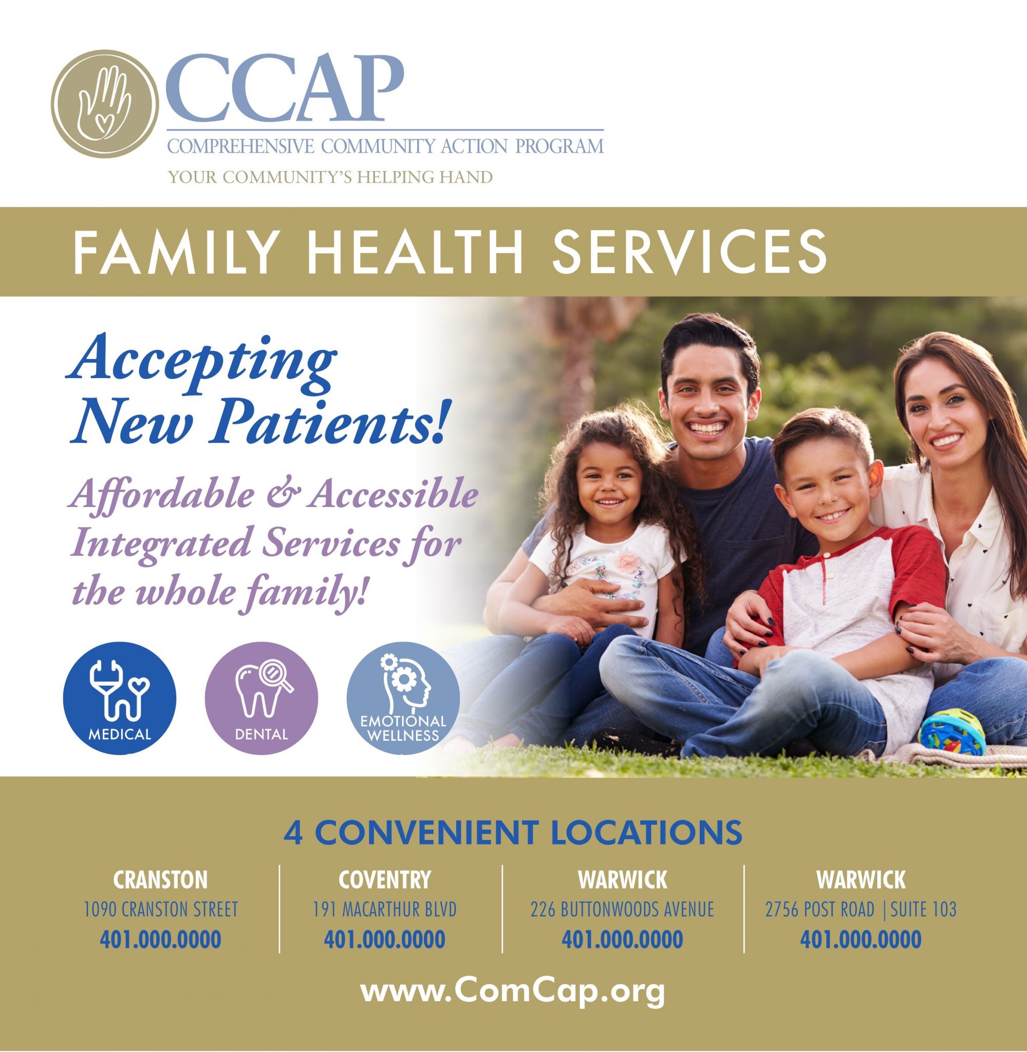 CCAP Health Center Draft 3 | Comprehensive Community Action Program